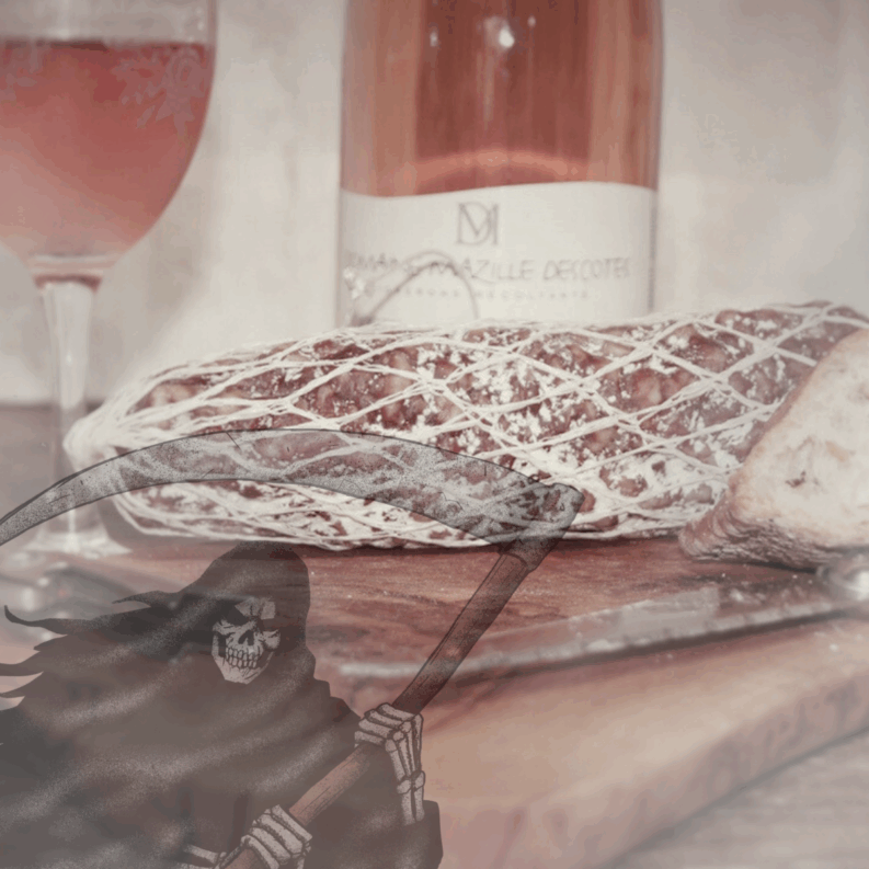 Rosette de Lyon - Saucisson Lyonnais charcuterie traditionnelle